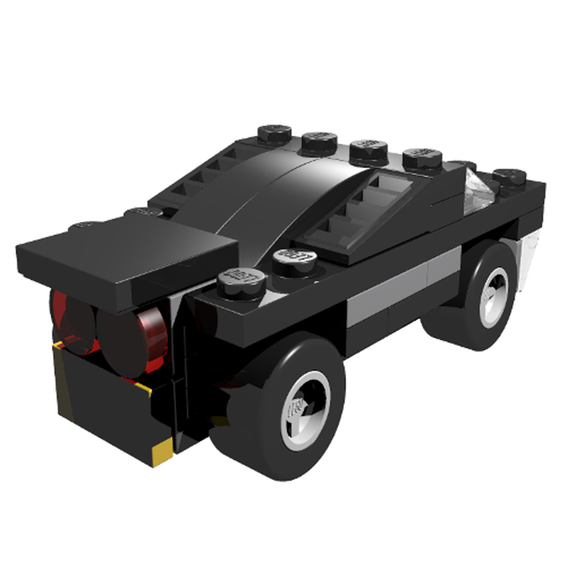 LEGO MOC-6258 30183 Muscle car by Berth | Rebrickable - Build with LEGO