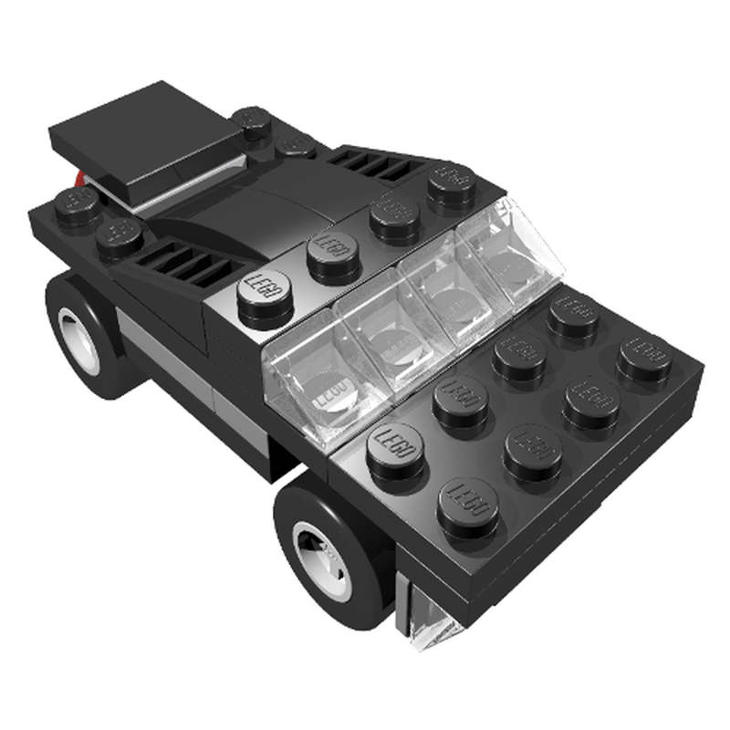 LEGO MOC-6258 30183 Muscle car by Berth | Rebrickable - Build with LEGO