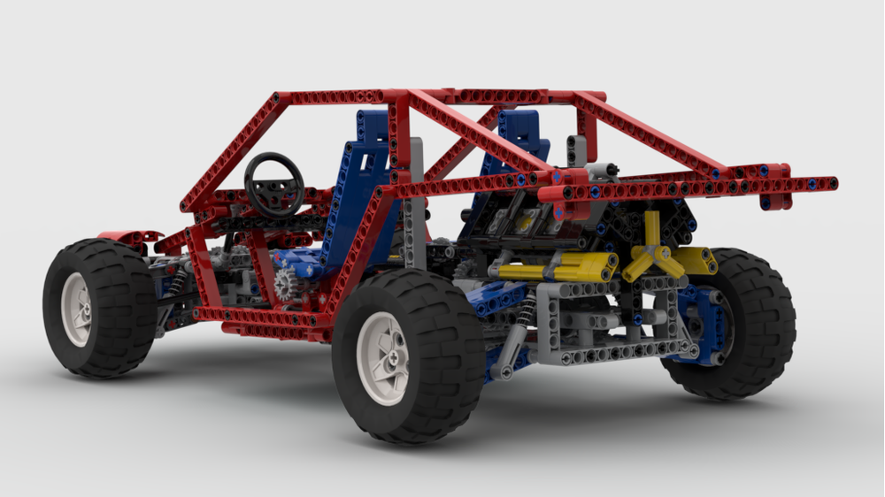 LEGO MOC-62581 8865 Test Car Redux by cardboy | Rebrickable - Build ...