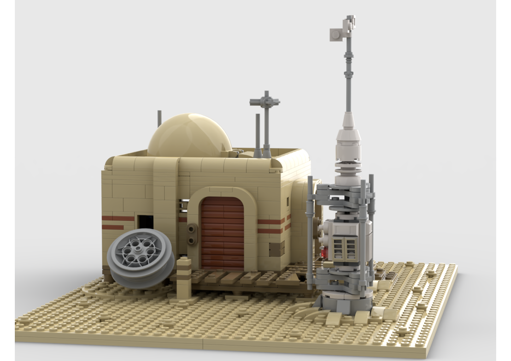 LEGO MOC Mos Pelgo - Pile House by snotwars | Rebrickable - Build with LEGO