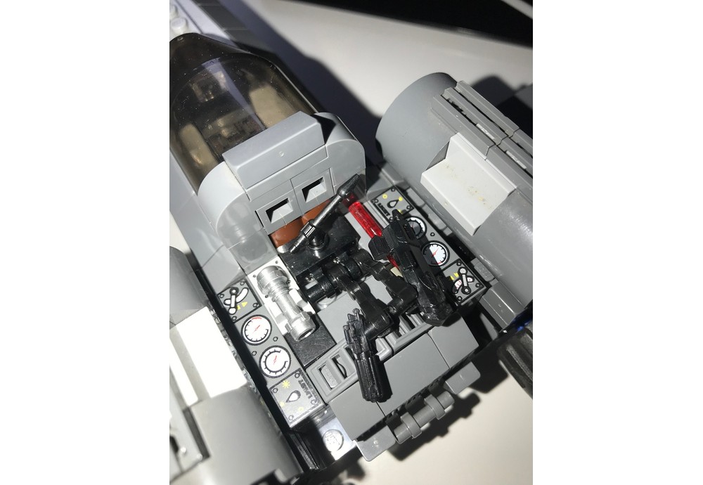 LEGO MOC Mara Jade Z95 Headhunter by bmwole69 | Rebrickable - Build ...