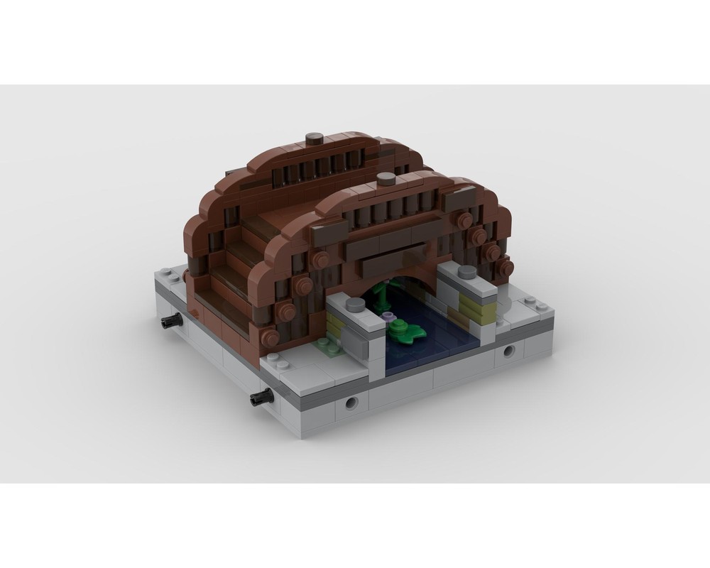 LEGO MOC Mini-Medieval-Modulars 15 - "Wooden Bridge" by mocscout ...