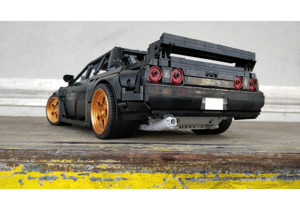 LEGO MOC Nissan Skyline R32 GTR by Gray_Gear | Rebrickable - Build with ...