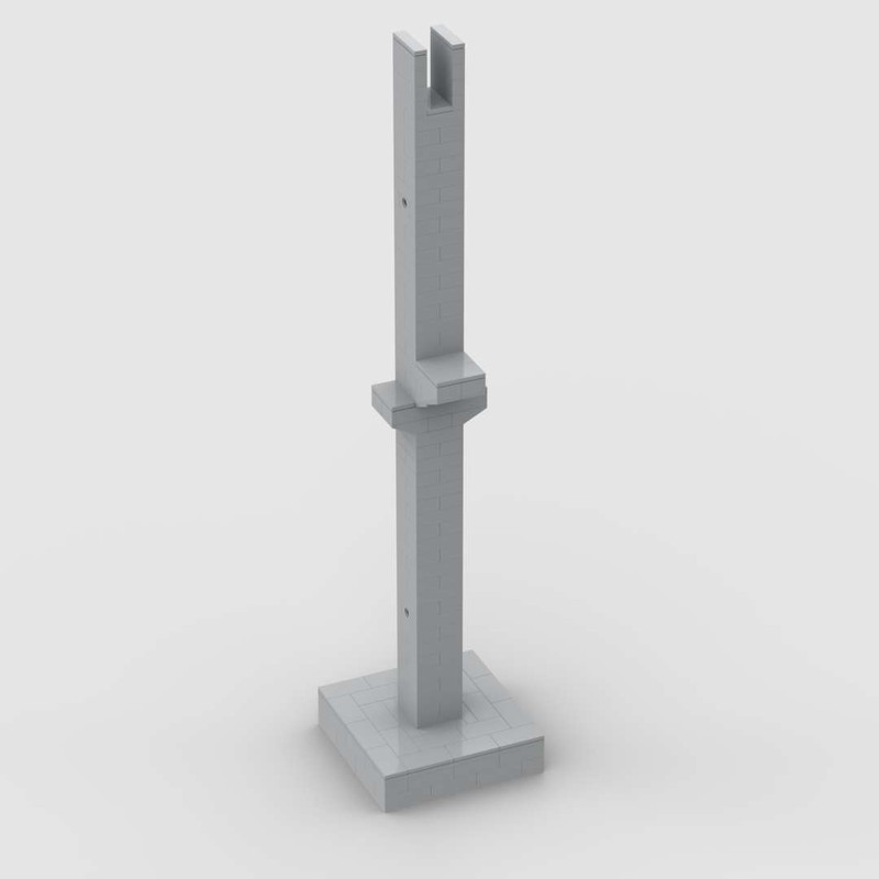 Lego Moc Concrete Support Betonstütze By Boerde Bricker Rebrickable