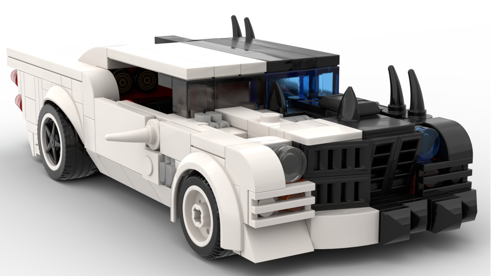 LEGO MOC TwoFace's Destroyed Muscle Car by BricksFeeder | Rebrickable ...