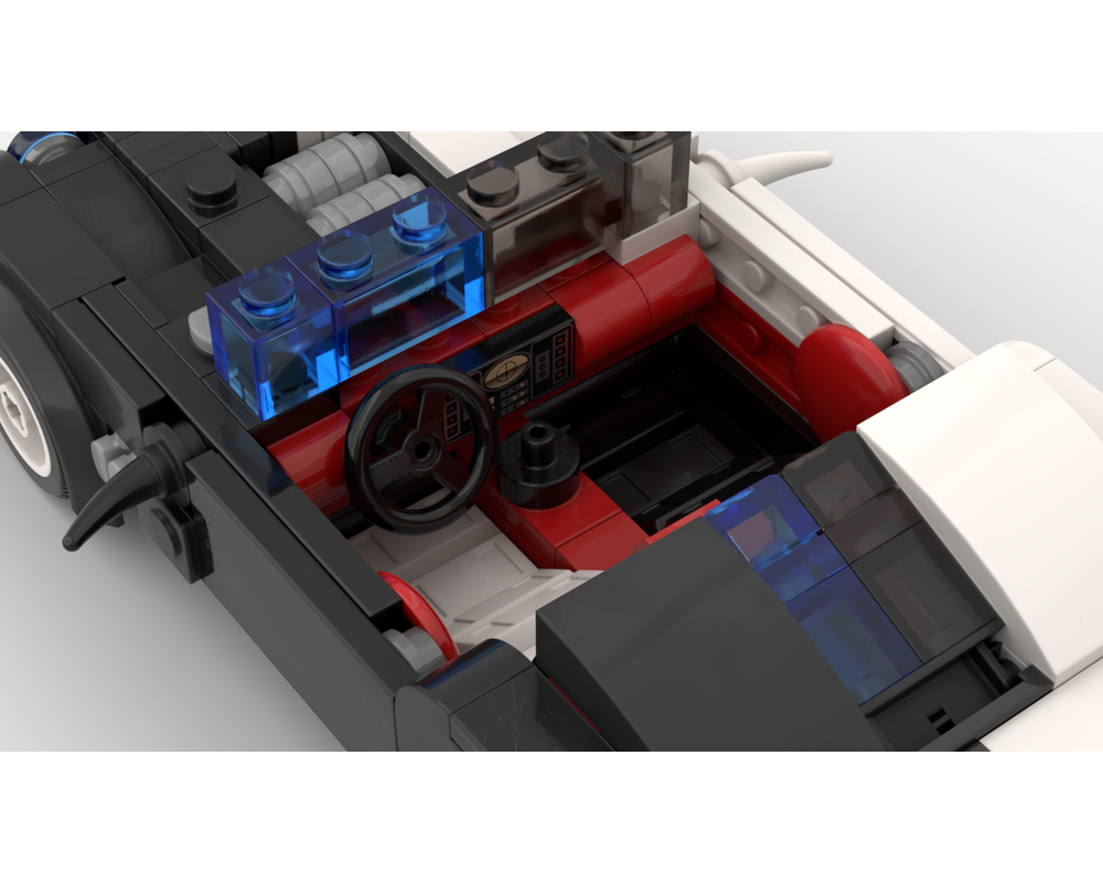 LEGO MOC TwoFace's Muscle Car by BricksFeeder | Rebrickable - Build ...
