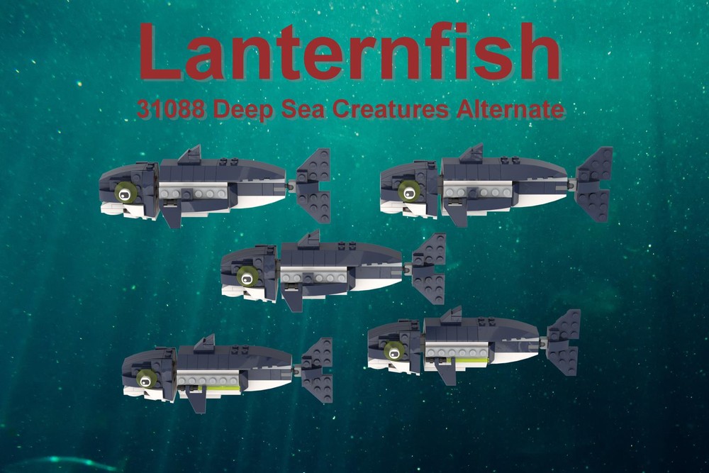 LEGO MOC Lanternfish 31088 Alternate by Janik | Rebrickable - Build ...