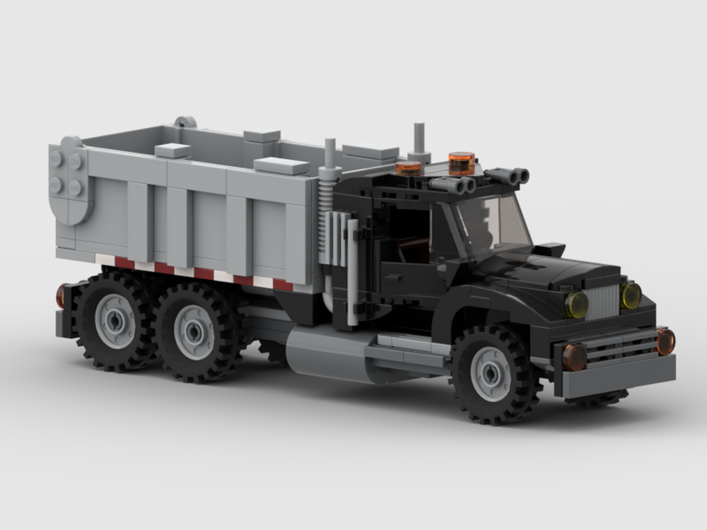LEGO MOC Transfer Truck by HaulingBricks | Rebrickable - Build with LEGO