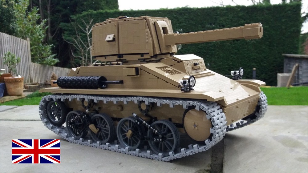 LEGO MOC Vickers M1937 Light Tank (1:8) by Tarix819 | Rebrickable ...