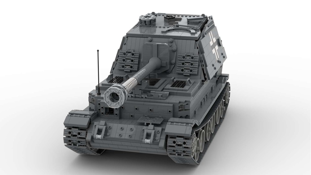 LEGO MOC WW2 Tank - Panzerjäger Tiger (P) - "Elefant" by Gautsch ...