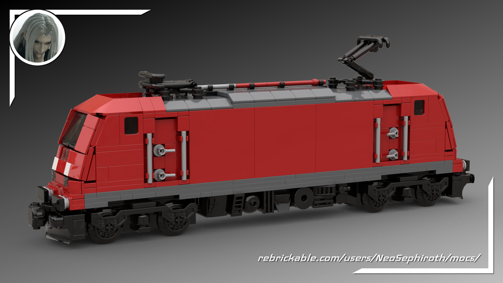 LEGO MOC DB BR-146 Cargo Locomotive by NeoSephiroth | Rebrickable ...