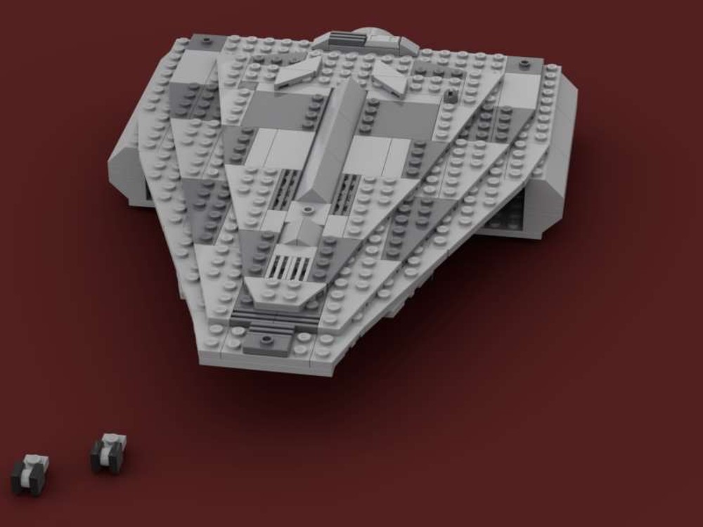 Lego Moc Quasar Fire Class Cruiser Carrier By Kallard1990 Rebrickable