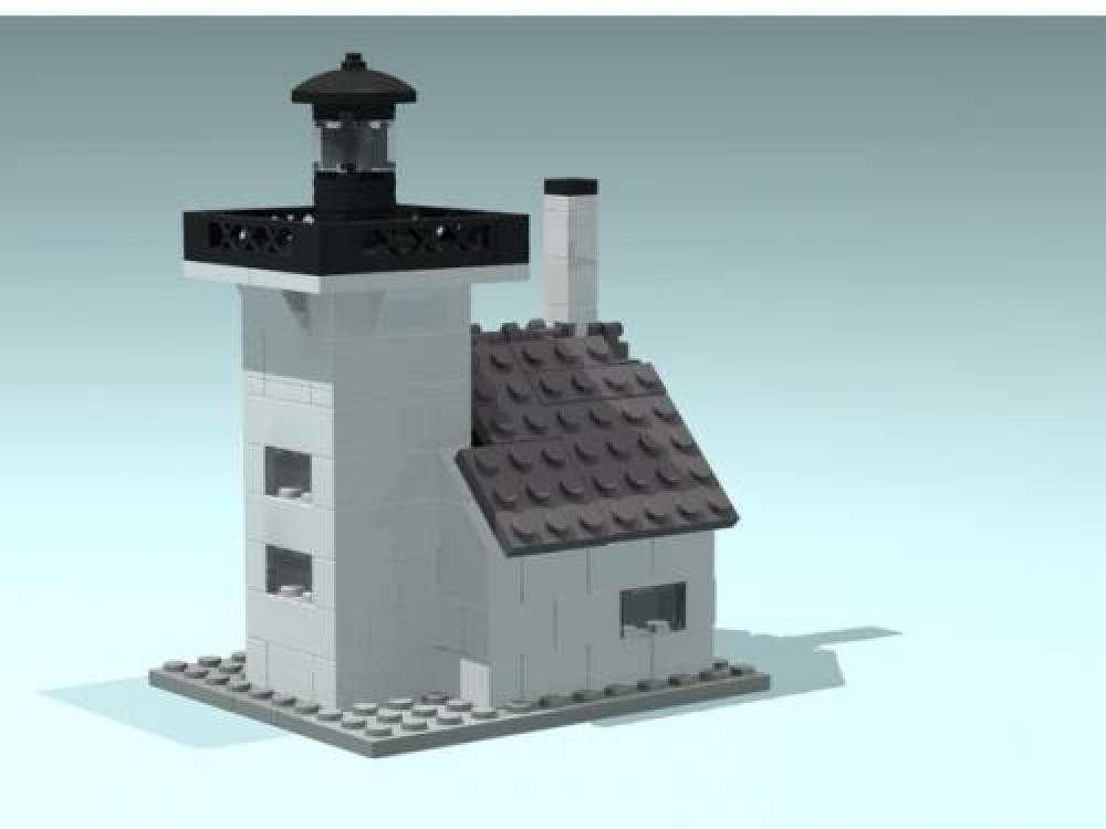Lego Moc Lighthouse By Doctroid Rebrickable Build With Lego