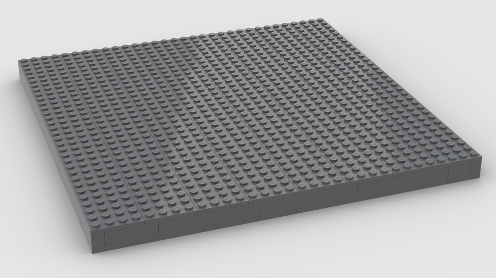 LEGO MOC Sturdy Baseplate 32 x 32 by Nautilus | Rebrickable - Build ...