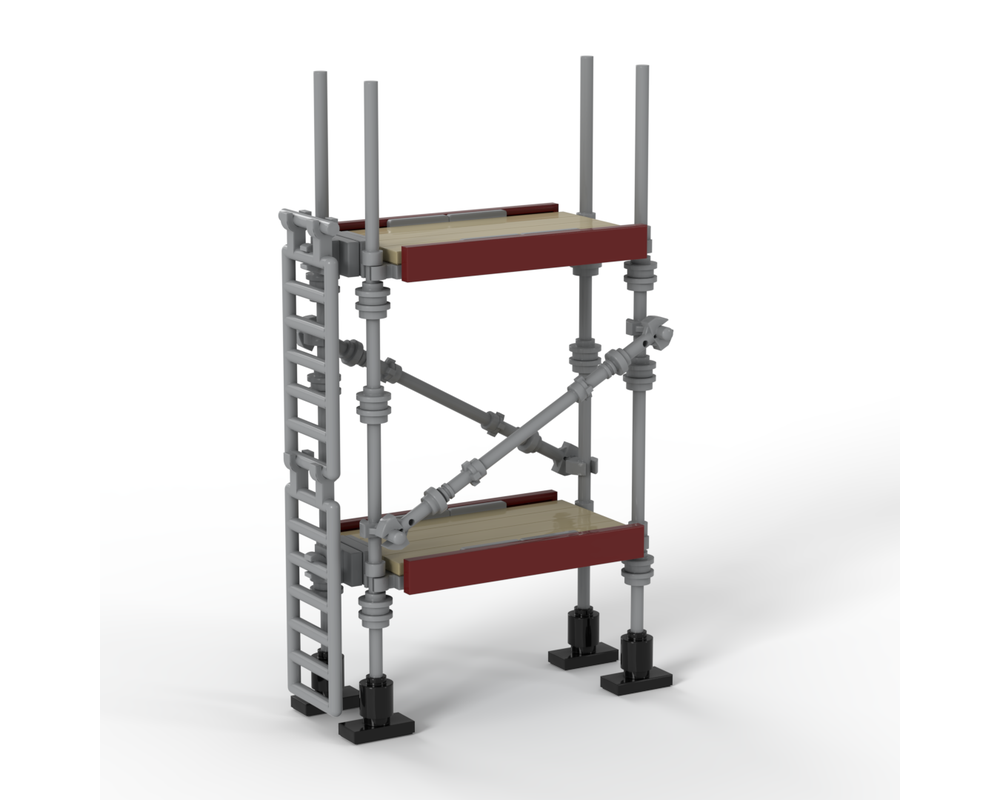 LEGO MOC Scaffolding by SN1984jm | Rebrickable - Build with LEGO