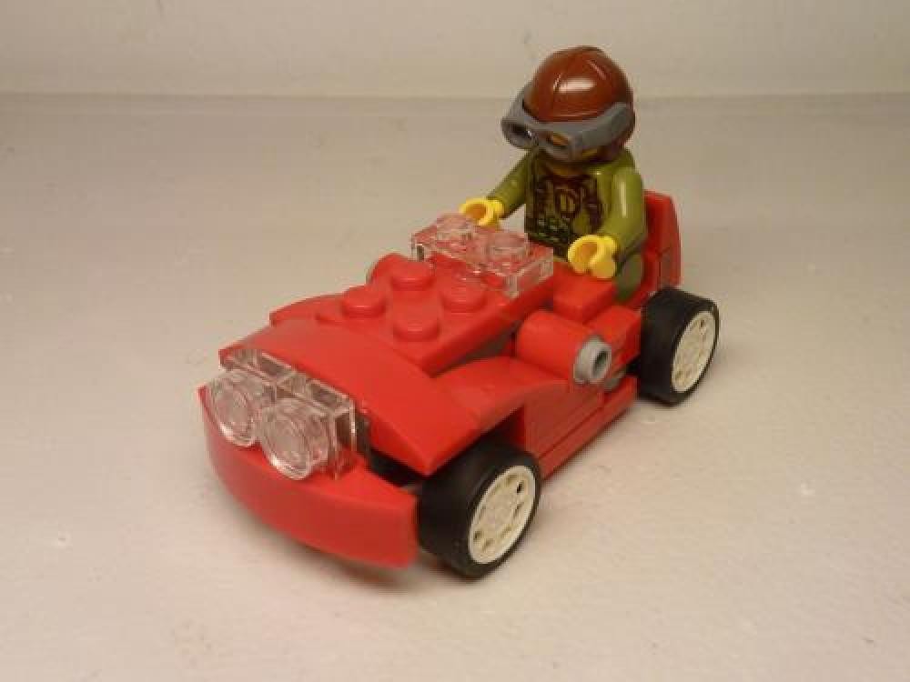 LEGO MOC 31055 Red Racer for Minifig by perbonde | Rebrickable - Build ...