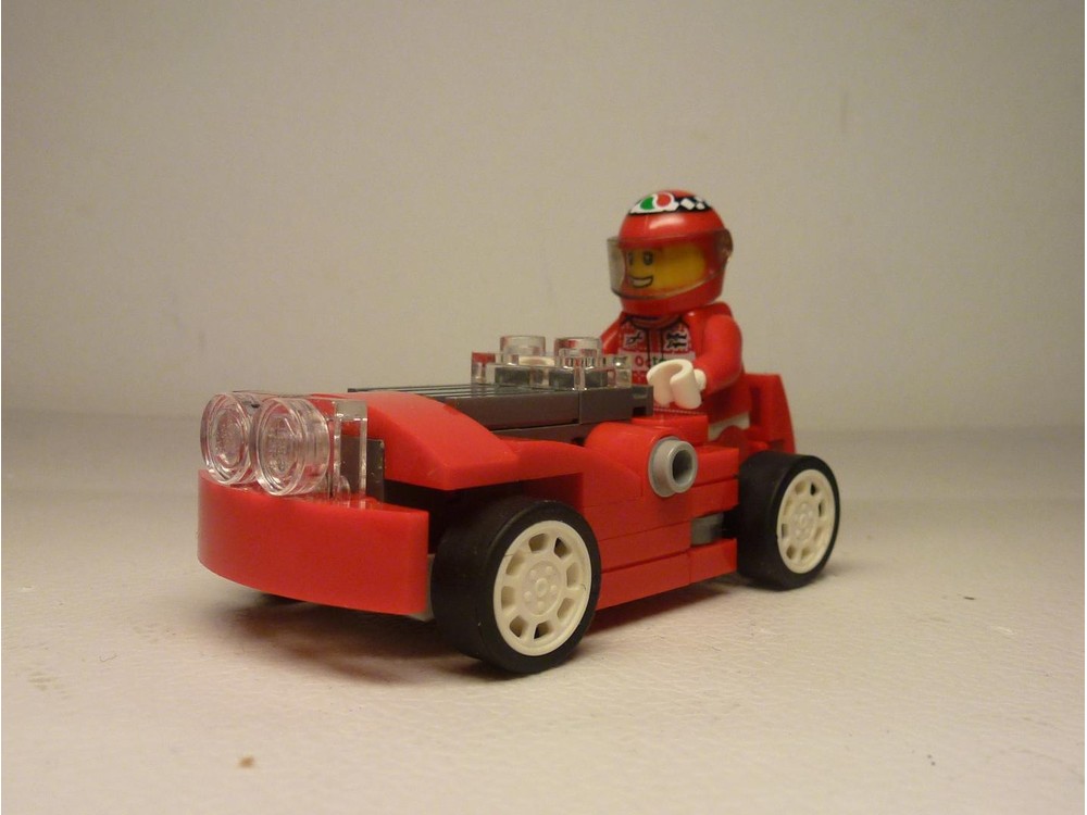 LEGO MOC-6286 31055 Red Racer for Minifig by perbonde | Rebrickable ...