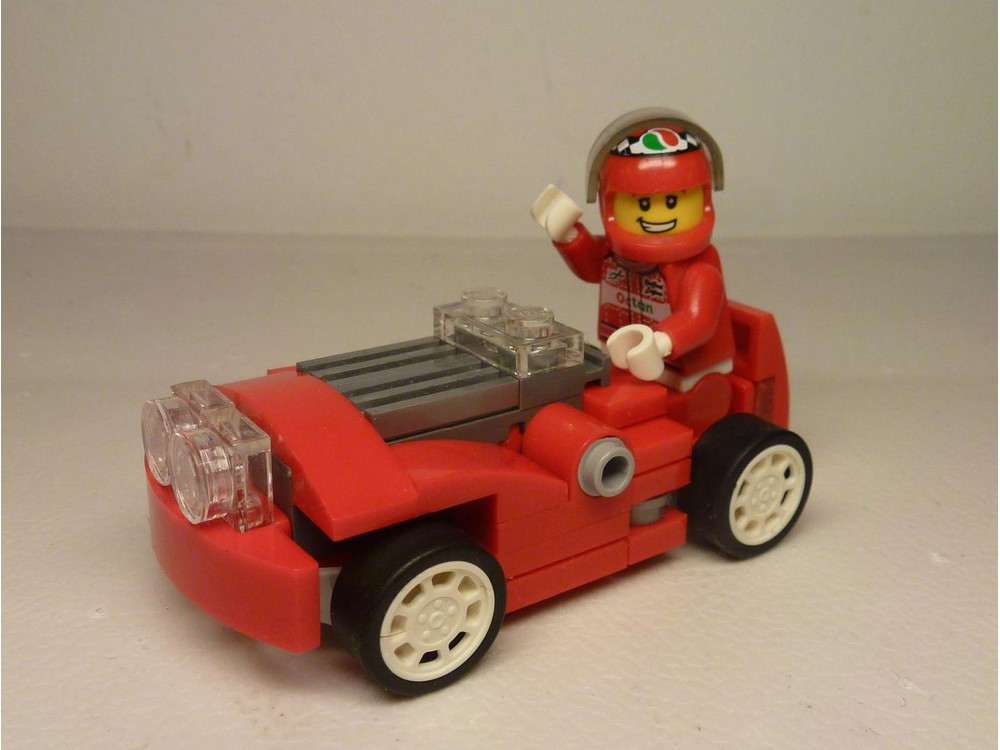 LEGO MOC 31055 Red Racer for Minifig by perbonde | Rebrickable - Build ...