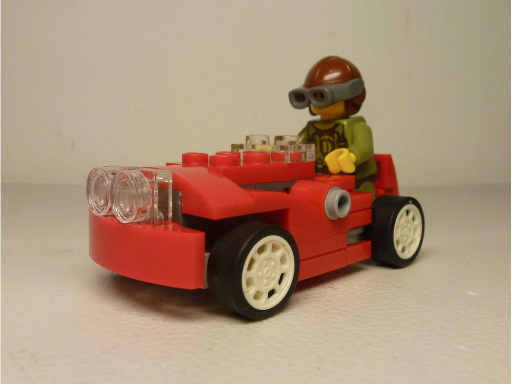LEGO MOC 31055 Red Racer for Minifig by perbonde | Rebrickable - Build ...