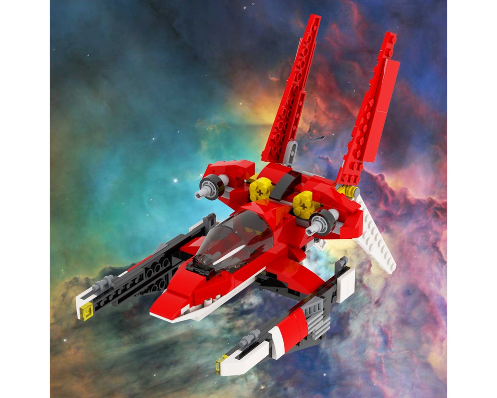 LEGO MOC 31047 Space Fighter by Apachaihapachai | Rebrickable - Build ...