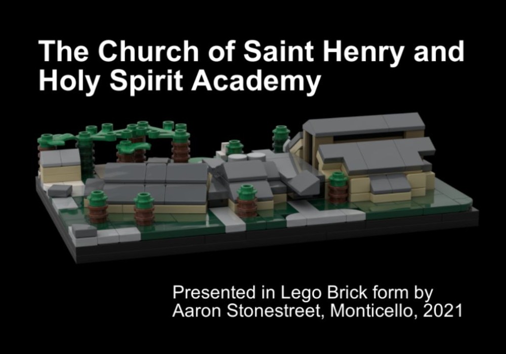 LEGO MOC Church of Saint Henry Monticello Minnesota by AaronS ...