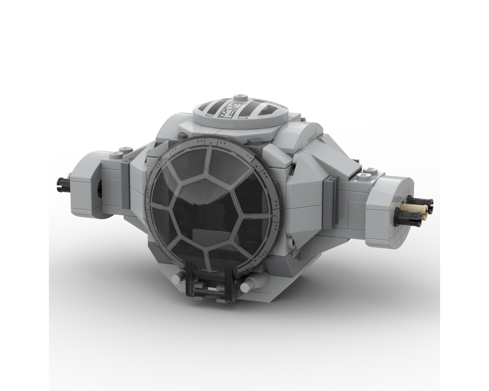 LEGO MOC TIE Fighter Mods by scruffybrickherder | Rebrickable - Build ...