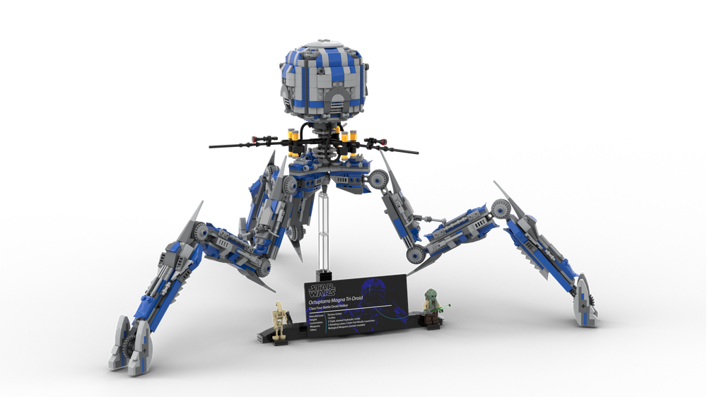 LEGO MOC Octuparra Droid - UCS Scale by Jeffy-O | Rebrickable - Build ...