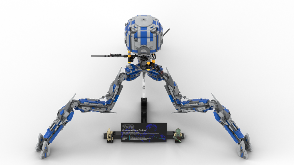 LEGO MOC Octuparra Droid - UCS Scale by Jeffy-O | Rebrickable - Build ...