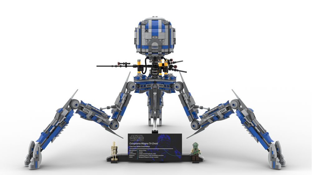LEGO MOC Octuparra Droid - UCS Scale by Jeffy-O | Rebrickable - Build ...