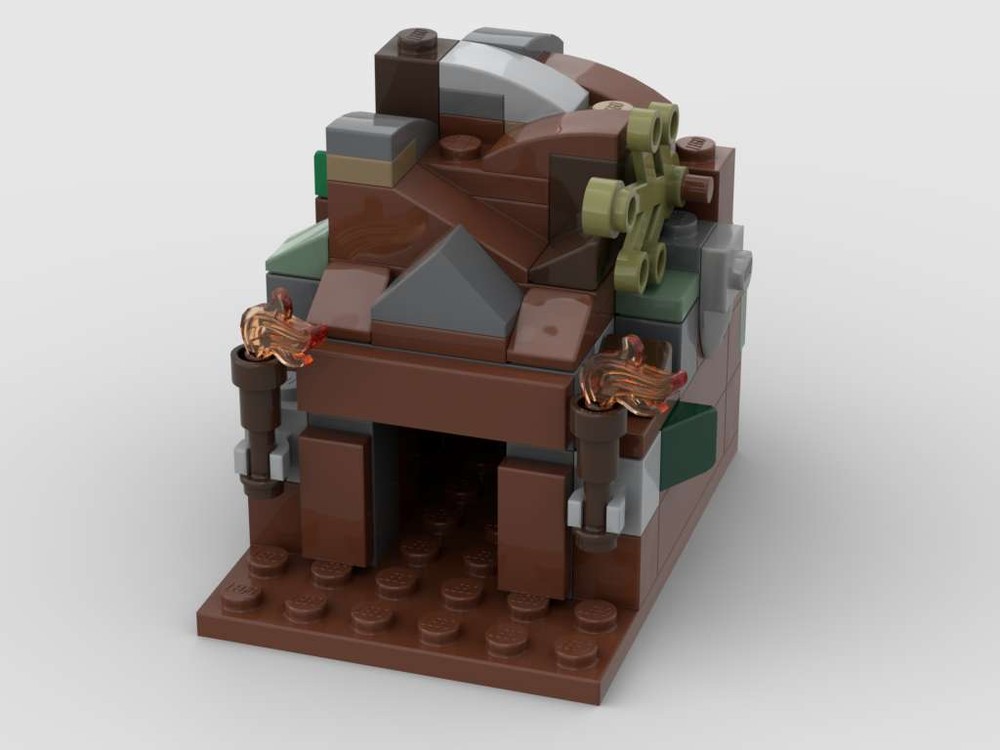 LEGO MOC Forest/Jungle Hut by sstritzke | Rebrickable - Build with LEGO