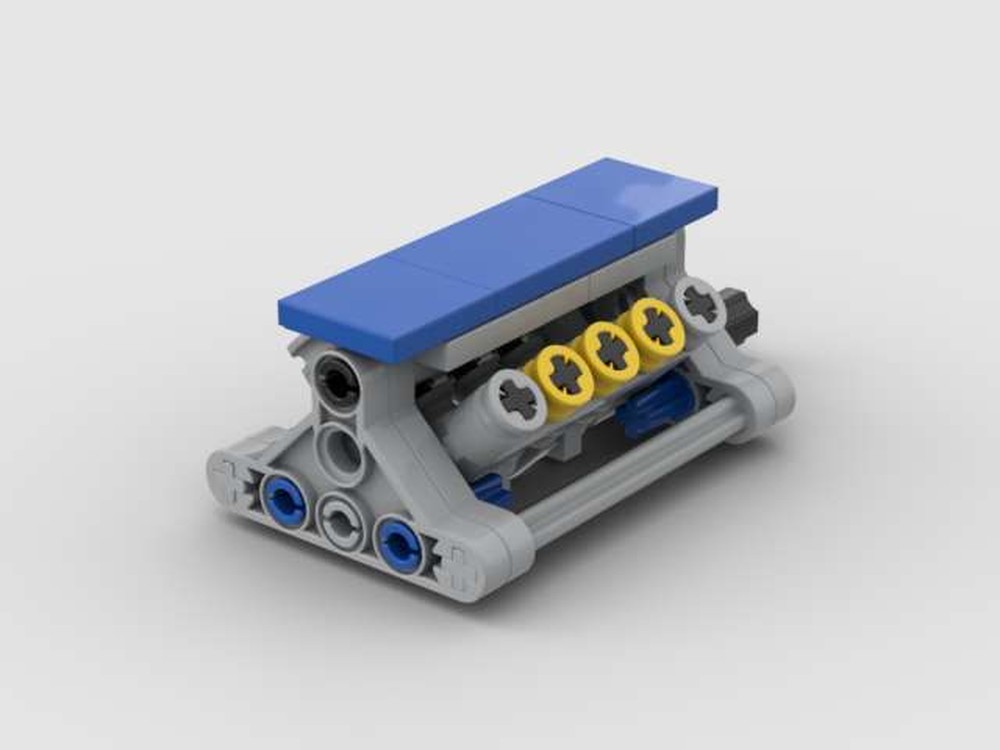 LEGO MOC Lego Compact V6 engine by MISERY | Rebrickable - Build with LEGO