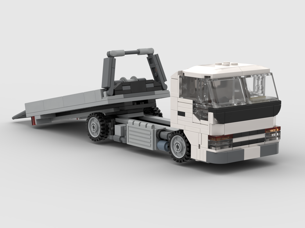 LEGO MOC Isuzu Elf Car Carrier by Detahack | Rebrickable - Build with LEGO