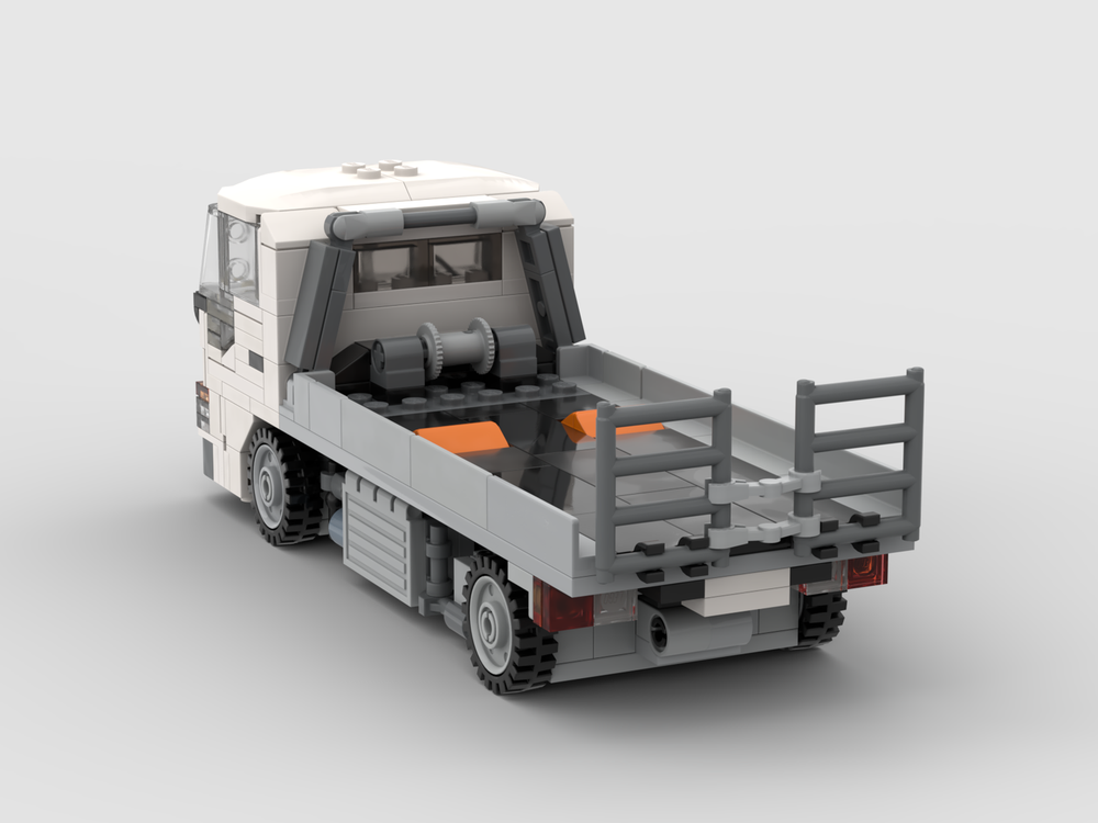 LEGO MOC Isuzu Elf Car Carrier by Detahack | Rebrickable - Build with LEGO