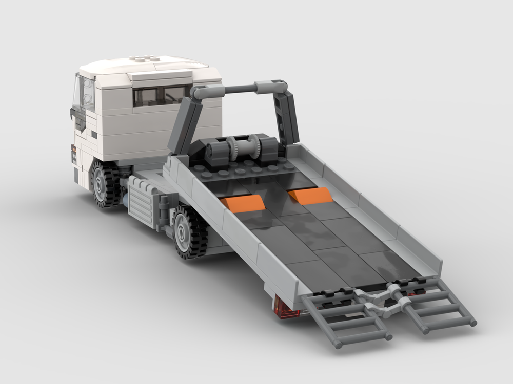 LEGO MOC Isuzu Elf Car Carrier by Detahack | Rebrickable - Build with LEGO
