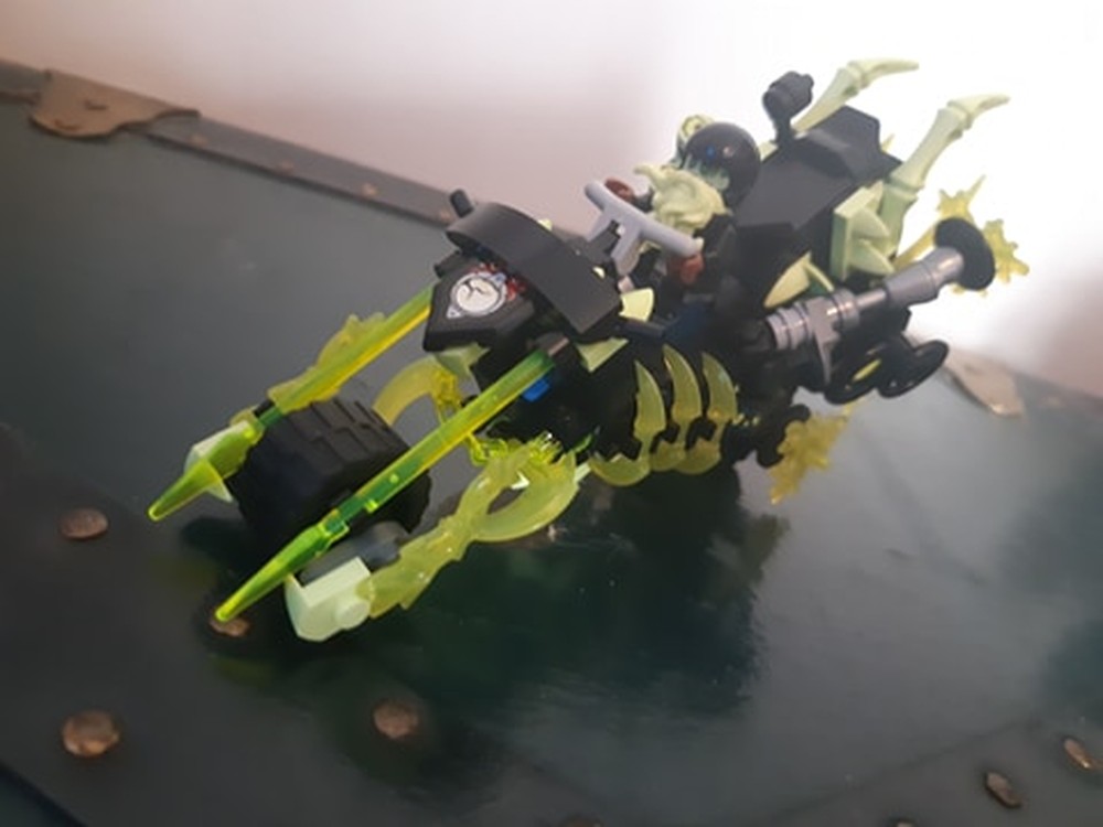 Lego Moc Ghost Cycle By Groscas Rebrickable Build With Lego