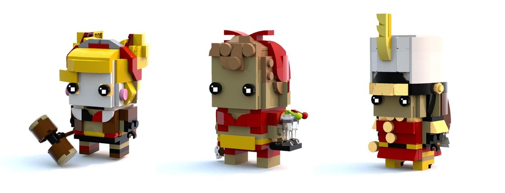 Lego Moc Super Pinup Pack 2 By Igor X Rebrickable Build With Lego
