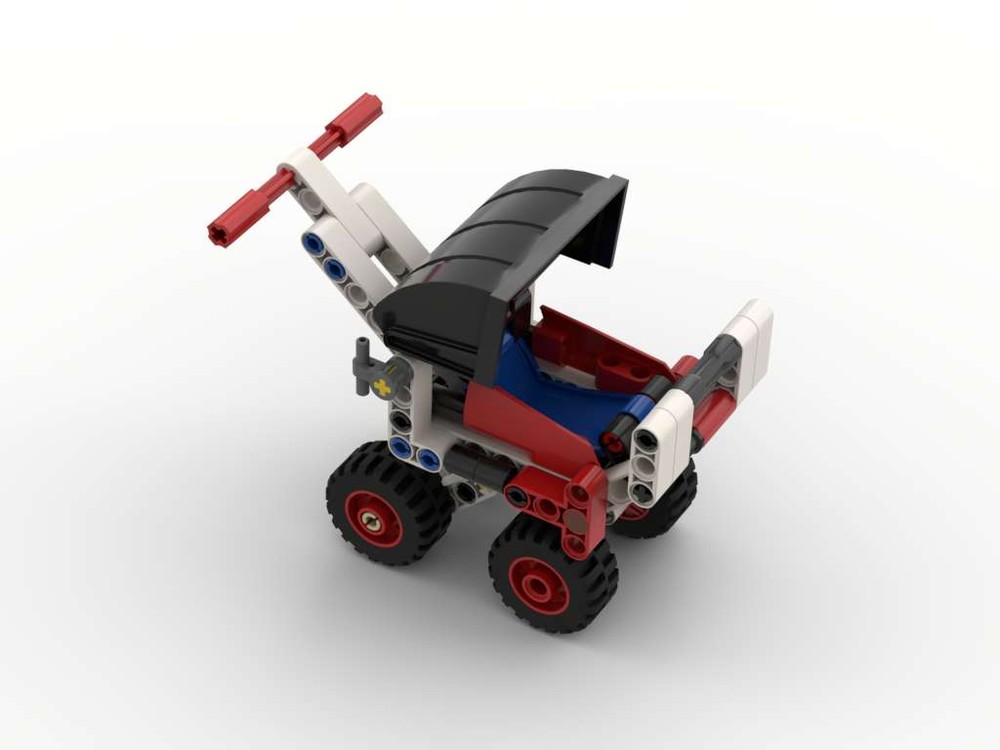LEGO MOC 42116 Baby Stroller by TheLuckyOne | Rebrickable - Build with LEGO