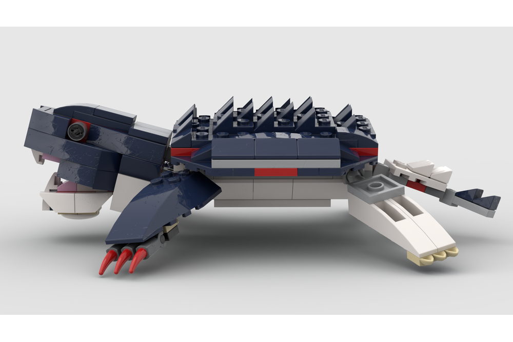 LEGO MOC Snapping Turtle 31088 2 to 1 by Janik | Rebrickable - Build ...