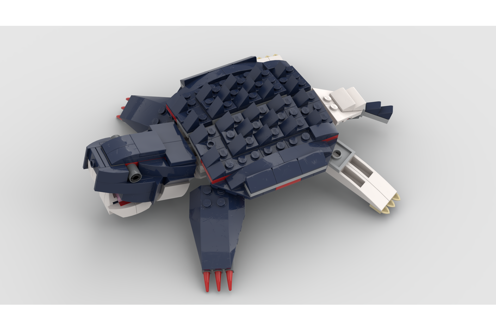 LEGO MOC Snapping Turtle 31088 2 to 1 by Janik | Rebrickable - Build ...