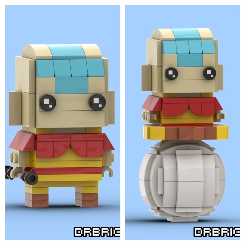LEGO MOC Aang (Avatar: The Last Airbender) Brickheadz Bundle by ...