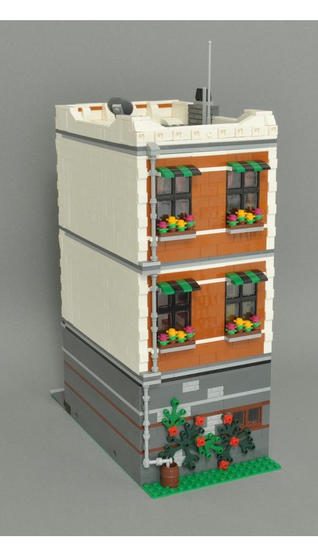 LEGO MOC Modular Book Store by peedeejay | Rebrickable - Build with LEGO