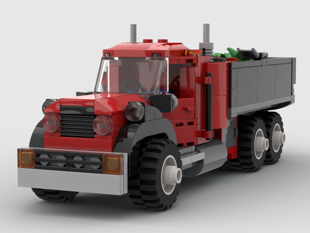 LEGO MOC Farm Truck by HaulingBricks | Rebrickable - Build with LEGO
