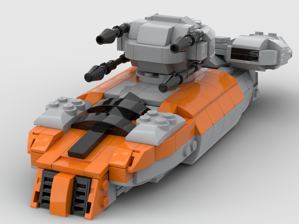 LEGO MOC T2-B Repulsor tank by ThrawnsRevenge | Rebrickable - Build ...