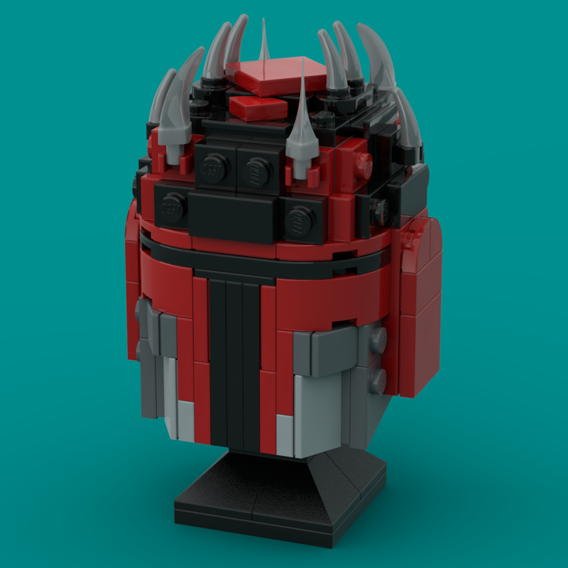 LEGO MOC Mini Super Commando Mandalorian Helmet by WilburmusPrime ...