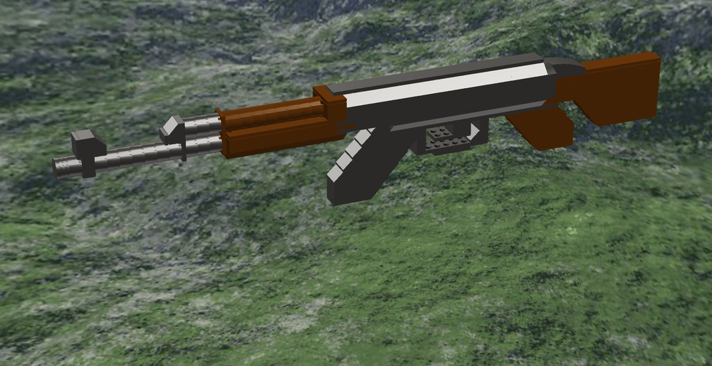 LEGO MOC AK 47 by Thomasbrickworks | Rebrickable - Build with LEGO