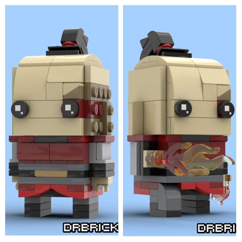 LEGO MOC Zuko (Avatar: The Last Airbender) Brickheadz Bundle by ...