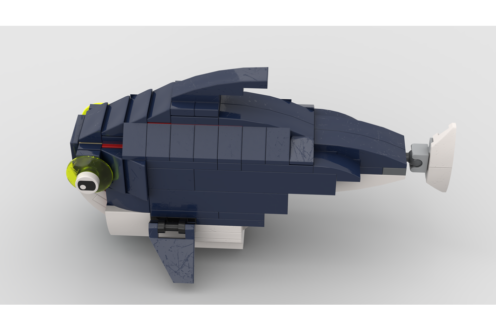 LEGO MOC Hatchetfish 31088 2 to 1 by Janik | Rebrickable - Build with LEGO