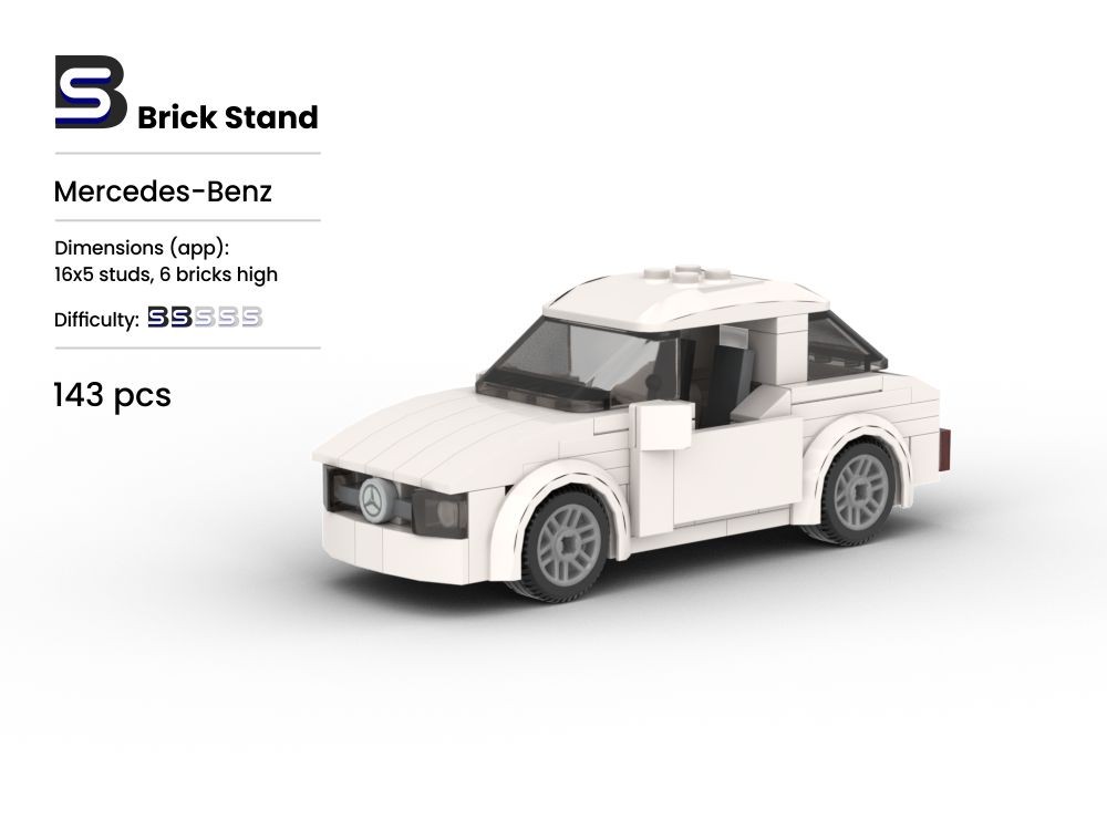 LEGO MOC Mercedes-Benz A-Class by brickstand | Rebrickable - Build with ...