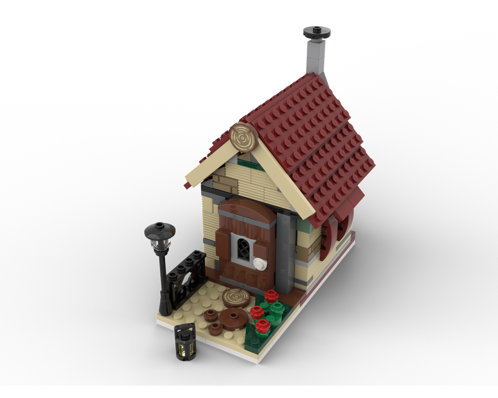 LEGO MOC Cosy Cottage by Gr33tje13 | Rebrickable - Build with LEGO
