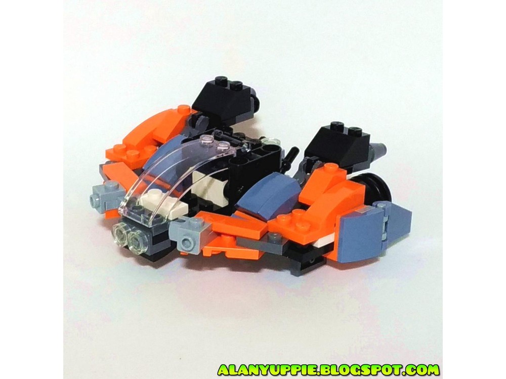 LEGO MOC Transformer Dronebot from LEGO Creator set 31111: Cyber Drone ...